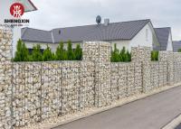 China Large 4mm 5mm 6mm Wire Gabion Rock Baskets Welded for sale