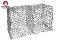 China 2mx1mx1m Hexagonal Triangular Gabion Baskets 275g High Zinc Coated for sale