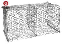 China Heavy Galvanized Hexagonal Woven Steel Q195 Wire Mesh Gabion Box To Form Retaining Walls for sale
