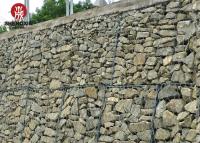 China Woven Retaining 50x50x100 Gabion Wall Baskets For Construction for sale