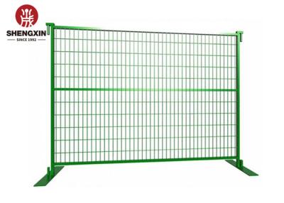 China Galvanized 6ftx9ft Portable Temporary Fence Feet Removable for sale