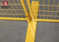 China Powder Coated 3000mm Portable Temporary Fence Thickness 2.0mm for sale