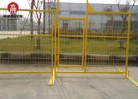 China Powder Coated 3000mm Portable Temporary Fence Thickness 2.0mm for sale