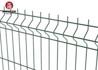 China PVC Coated 50x200mm Welded Wire Mesh Fence Curve 3D Galvanized for sale
