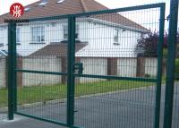 China PVC Coated 50x200mm Welded Wire Mesh Fence Curve 3D Galvanized for sale