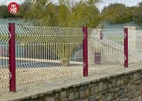 China RAL 9005 Black 3D Wire Fence 2500mm Width Outdoor Decorative for sale