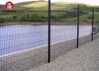 China OEM 50x100mm Welded Wire Mesh Panel Round Tubular Post iron for sale