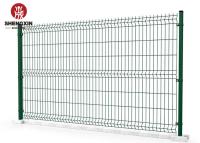 China RAL6005 55x100mm 3D Mesh Panel Welded Metal Fence Panels for sale