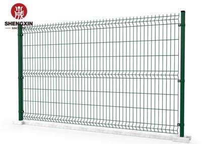 China RAL6005 55x100mm 3D Mesh Panel Welded Metal Fence Panels for sale