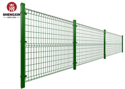 China Triangle Bending 1.43m 3D Wire Mesh Installation With curves for sale