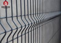 China RAL 9005 Black 3D Wire Fence 2500mm Width Outdoor Decorative for sale