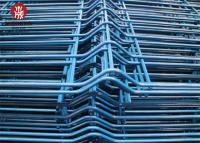 China Grey 1.03m Wire Mesh Security Fence Thickness 4.5mm for sale