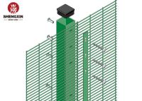 China Welded Mesh 358 Security Fence Anti Climb Powder Coating I Post for sale