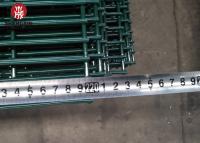 China 4 Bending 358 Anti Climb Security Fence PVC Coated 4mm Wire for sale