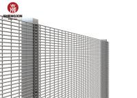 China Covering Galfan H Post 358 Mesh Fencing Panels Low Carbon Steel Mesh for sale