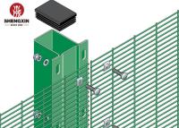 China Galvanized Steel 75x12mm 358 Prison Mesh High Security Fencing for sale