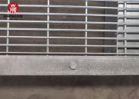 China Covering Galfan H Post 358 Mesh Fencing Panels Low Carbon Steel Mesh for sale