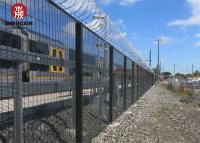 China Hot Dip Galvanized 4mm 358 Security Fence Anti Climb Prison for sale