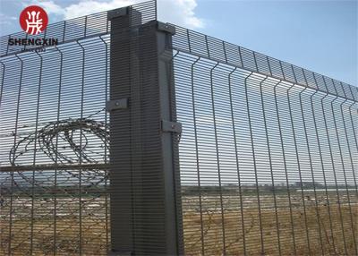 China Durable 358 Security Fence High Strength 8 Gauge Welded Wire Fence for sale