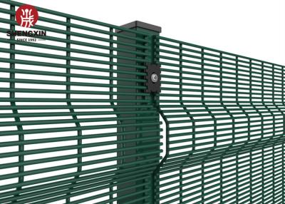 China Clear View Height 3600mm 358 Anti Climb Mesh Powder Coating For Highway for sale