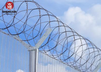 China I Post Powder Coated 2.4m High 358 Security Fence For Garden for sale