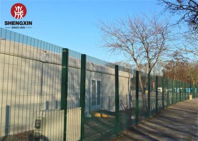 China Heavy Gauge Small Hole Iron 358 Security Fence Anti Theft Garden Mesh Fence for sale