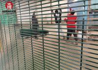 China Finger Proof 358 Mesh Fence Electro Galvanized For Military Airport for sale