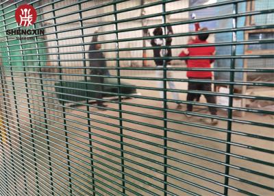 China Finger Proof 358 Mesh Fence Electro Galvanized For Military Airport for sale