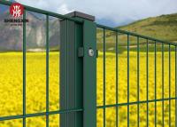 China 2D Length 2.5m Double Wire Fence For Perimeter Garden for sale