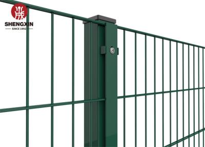 China Self Locking 2.2m Double Wire Fence Low Carbon Steel Wire for sale