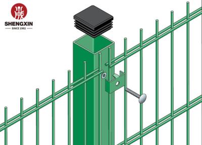China Highway ODM Double Wire Fence 2 Horizontal Wires for sale