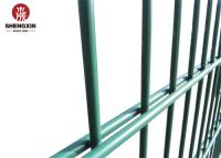 China Horizontal Twin Wires 8mm Double Wire Fence 656 Mesh Fencing for sale