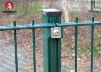 China Steel 2400mm Twin Wire Mesh Fence Double Chain Link Fence for sale
