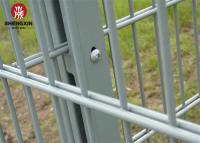China Double Wire 2000mm Welded Wire Mesh Fence Safety Powder Coating for sale