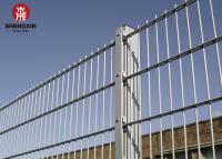 China High Strength SGS Double Wire Fence PVC Coated Welded Wire Mesh Panels for sale