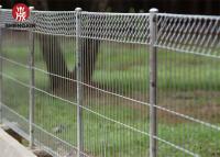 China 50x150mm Decorative Brc Mesh Fence 6ft Galvanized Powder Coated Roll Top for sale
