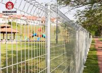 China Security Roll Top Panel Pvc Coated 5.0mm Brc Mesh Fencing Vandal Resistant for sale