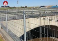 China White Color No Sharp BRC Mesh Fence Hot Dipped Galvanised for sale