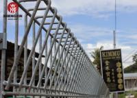 China Iron U55 Roll Top Fencing Panels Triangle Bending Welded Wire for sale