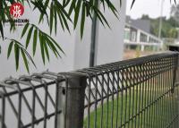 China Powder Coated BRC Mesh Fence High Rigidity Roll Top Weld Mesh Fence Panels for sale