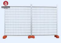China Portable 6ftx9.5ft Temporary Metal Fence Panels PVC Coated For Parks for sale