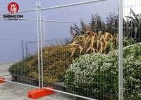 China Durable Dia 3.5mm Construction Site Fence Panels Heavy Zinc Coating for sale