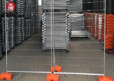 China Hot Dipped Temporary Construction Fence Panels Movable For Construction for sale
