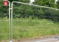 China Q195 Temporary Fence Gate Panel Anti Weather 1.8x2.4m for sale