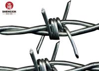 China BWG 12 14 Galvanized Barbed Wire for sale