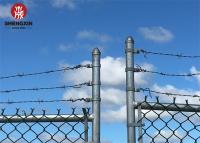 China Spiral 4 Barbs Galvanized Barbed Wire Stainless Steel for sale