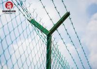 China Hot Dipped Iron Galvanized Barbed Wire PVC Coated For Military for sale
