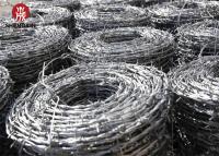 China Heavy Pvc Coated 960mm Galvanized Barbed Wire Anti Rust for sale
