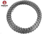 China Pvc Coated Iron Galvanized Barbed Wire 10m Roll For Animal Husbandry for sale