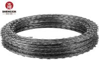 China Agriculture Coated Barbed Wire 450mm Outside Diameter for sale